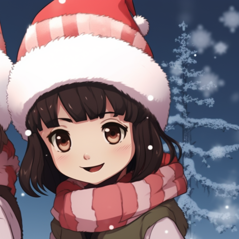 Christmas Themed Matching Hat Kid Pfp - Matching Hat Kid Christmas Pfp ...